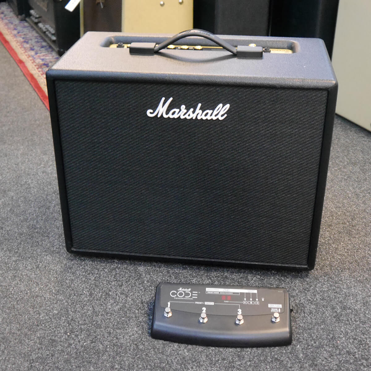 Marshall Code 50 Combo Amplifier & Footswitch - 2nd Hand | Rich Tone Music