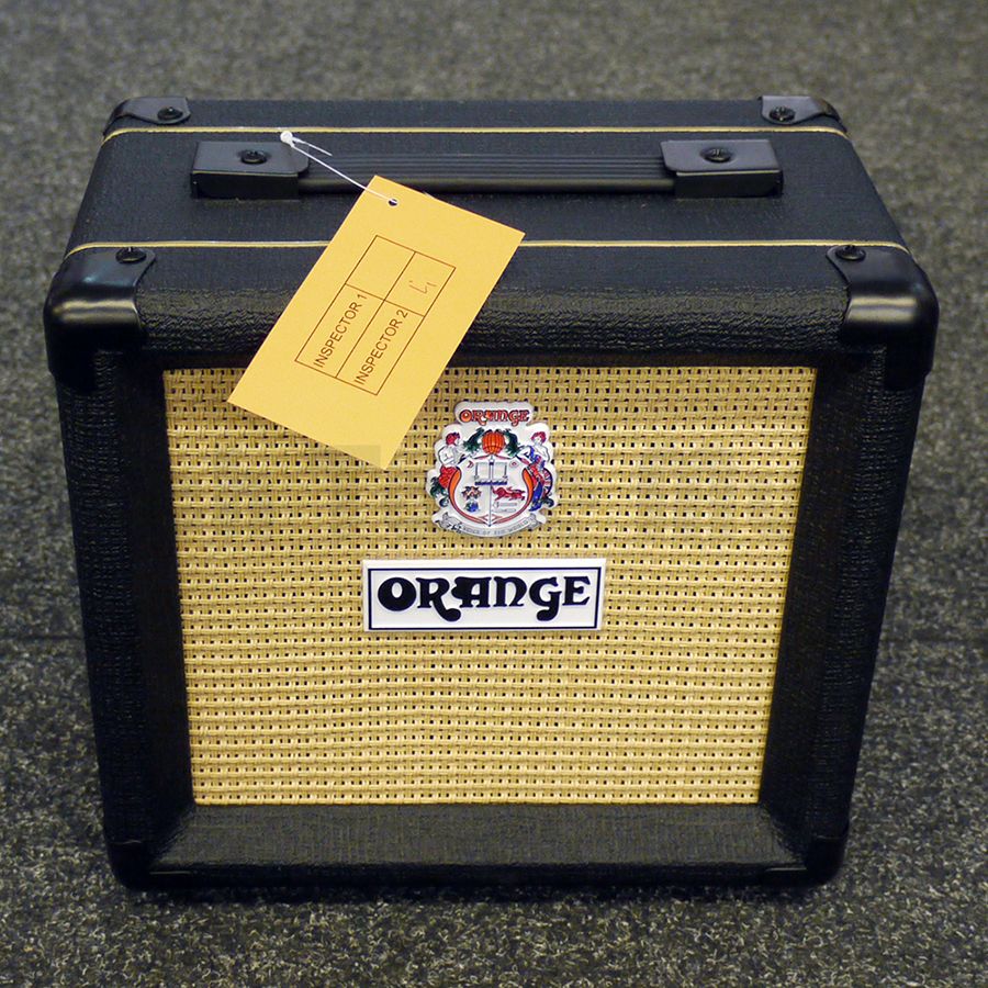 Orange PPC108 Micro Terror Speaker Cabinet Black 2nd Hand Rich Tone Music orange-ppc108-micro-terror-speaker-cabinet-black-2nd-hand-rich-tone-music