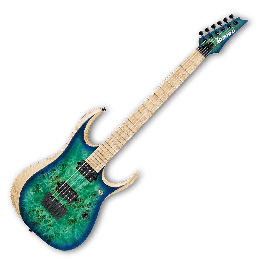 Ibanez 2017 RGD Iron Label RGDIX6MPB-SBB - Surreal Blue Burst | Rich ...