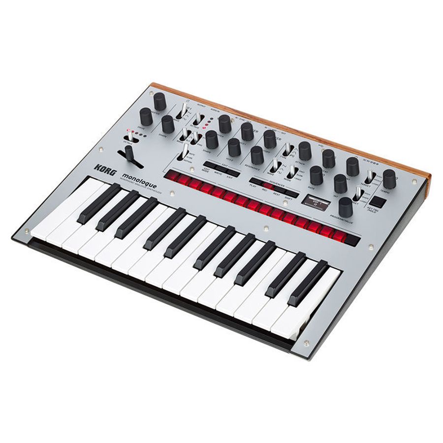 Korg Monologue Monophonic Analog Synthesizer Silver Rich Tone Music