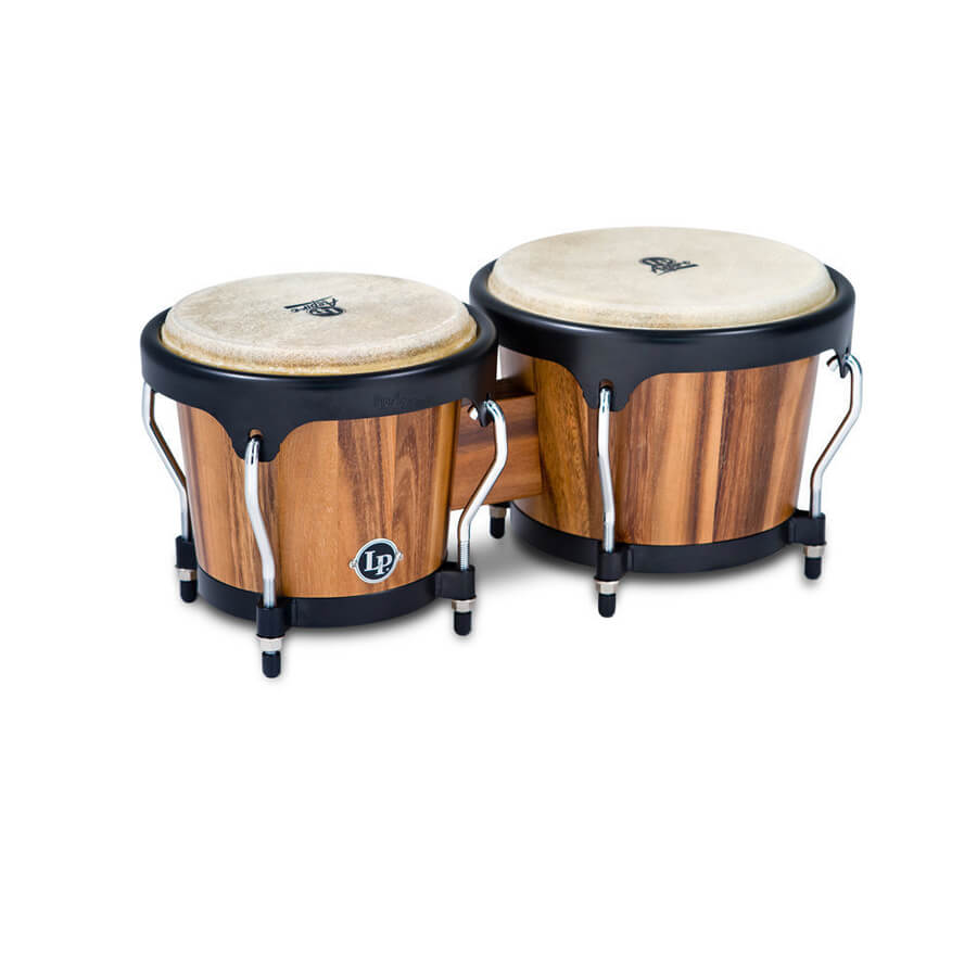 Latin Percussion LPA601-SW Aspire Series Bongos - Natural Wood/Black ... Latin Percussion LPA601-SW Aspire Series Bongos - Natural Wood/Black ...