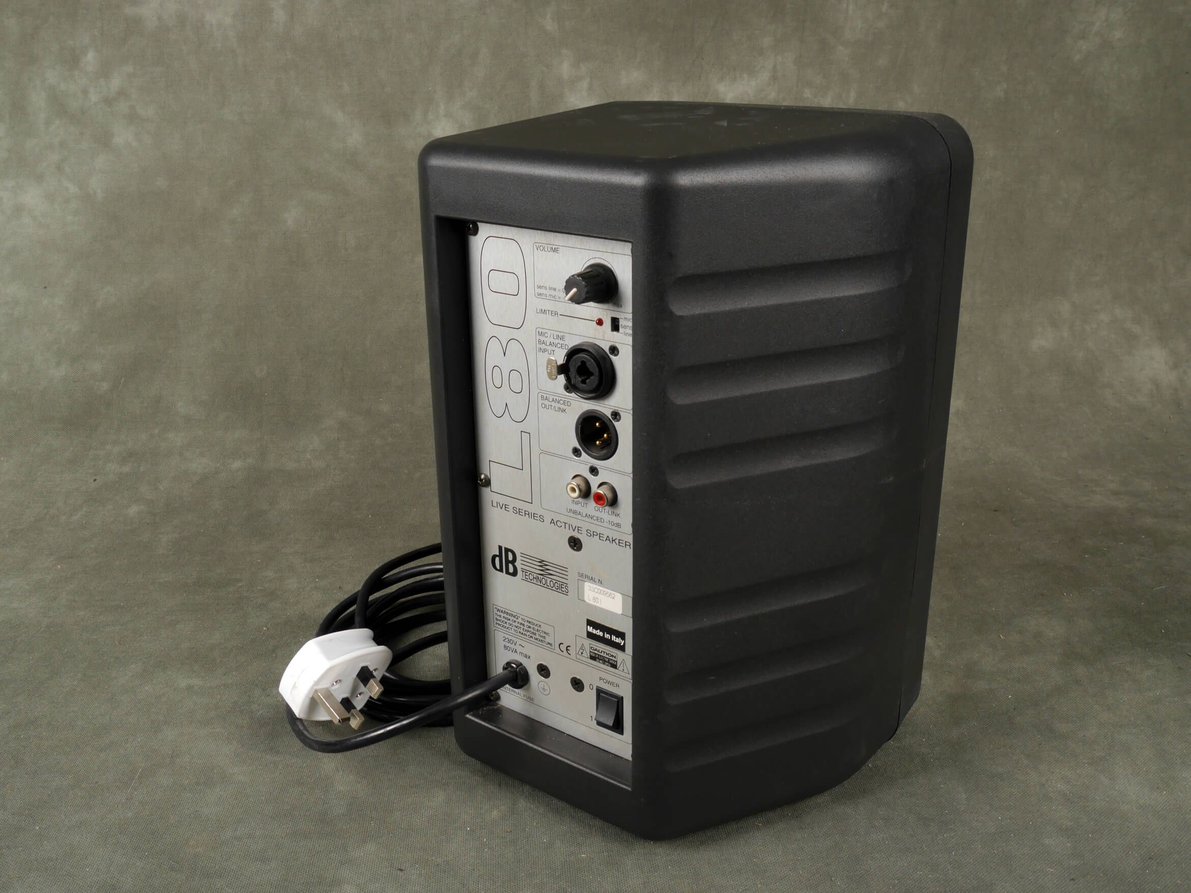 Db Technologies L80 Active Speaker - 2nd Hand | Rich Tone Music