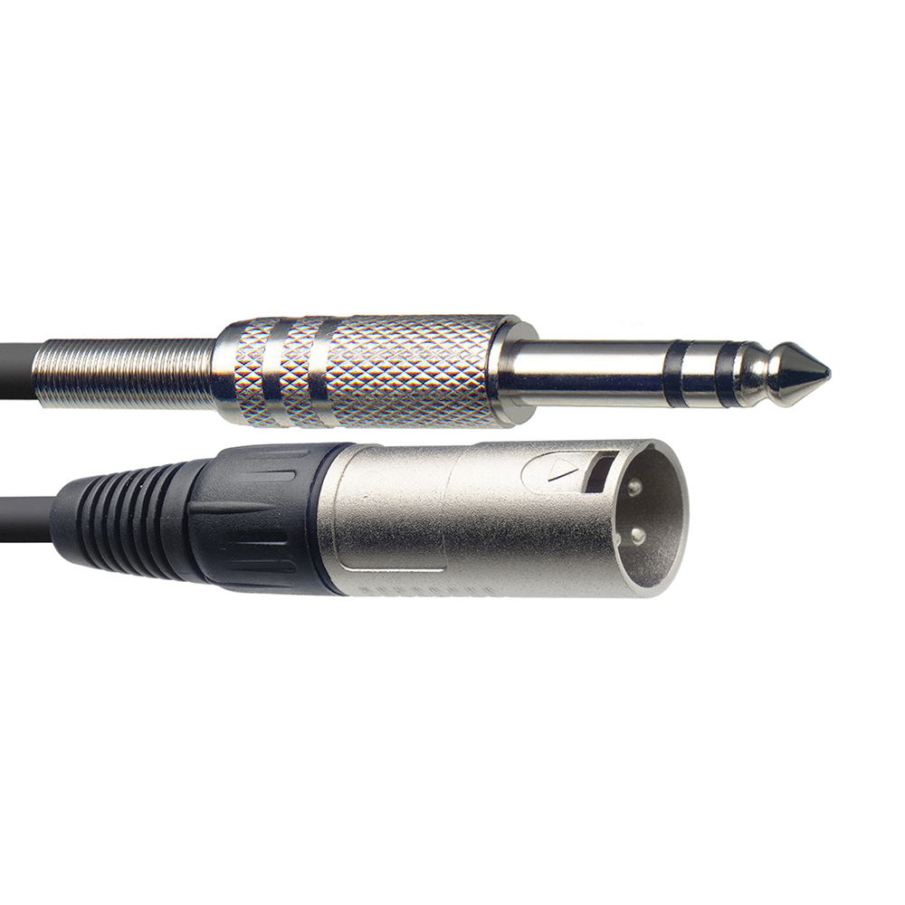 Stagg S Series Audio Cable, XLR/Jack, Stereo - 6m/20ft | Rich Tone Music