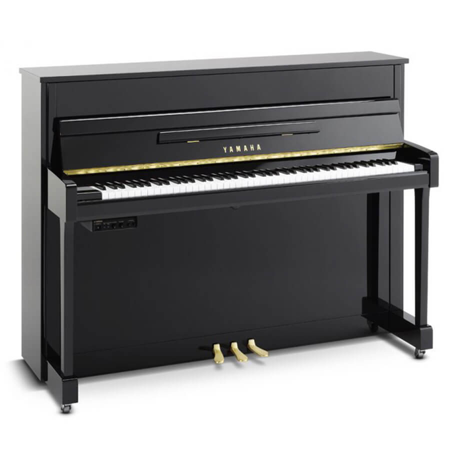 Yamaha B2 SG2 Silent Upright Piano - Polished Ebony | Rich Tone Music