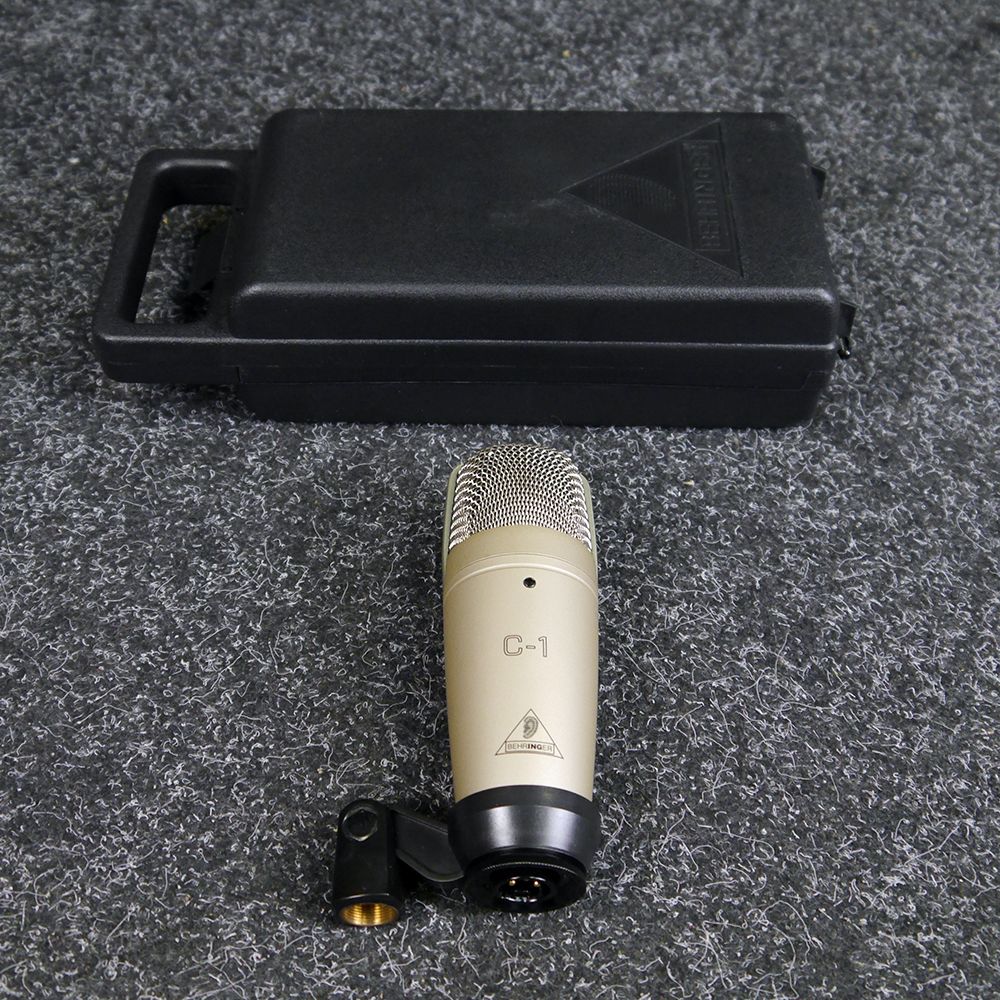 Behringer C-1 Condensor Microphone w/ Hard Case - 2nd Hand | Rich Tone ...