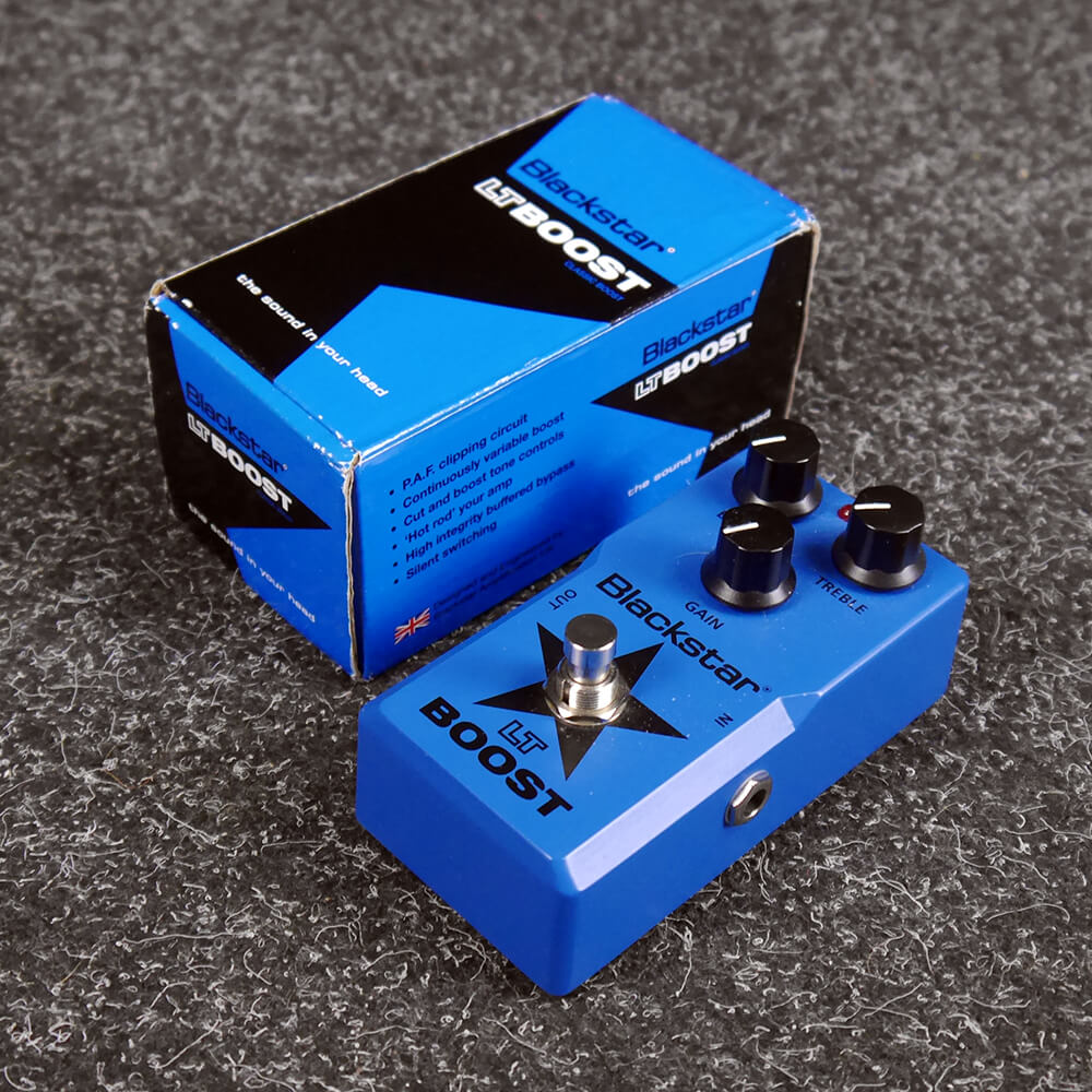 Blackstar Lt Boost Fx Pedal 2nd Hand Wbox 2nd Hand Rich Tone Music