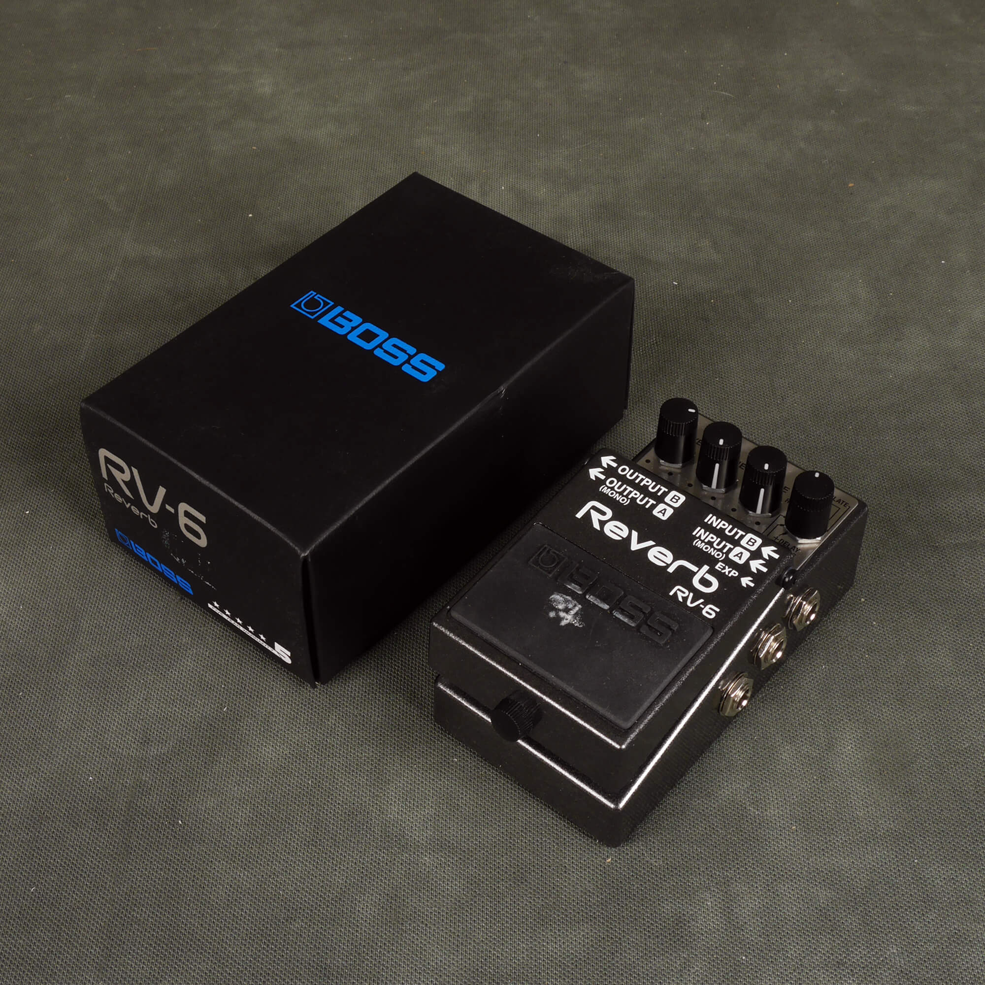 Boss RV-6 Reverb FX Pedal w/Box - 2nd Hand | Rich Tone Music