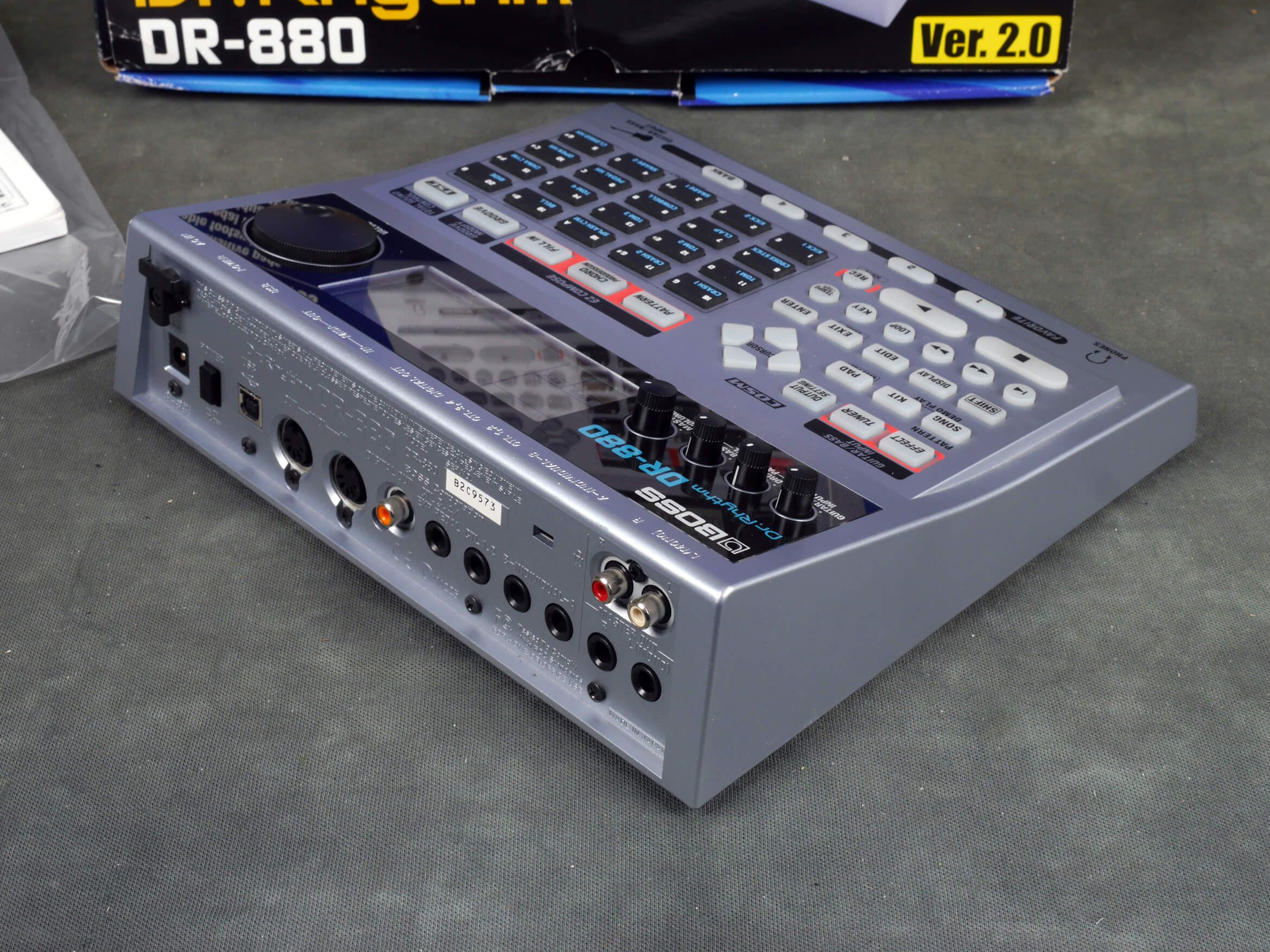 Boss DR-880 Electronic Drum Machine w/Box & PSU - 2nd Hand | Rich Tone ...