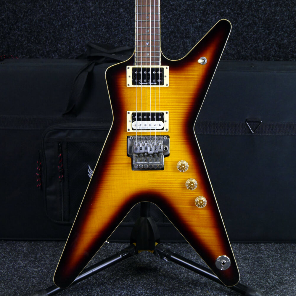 Dean ML 79 Floyd Flame Top - Trans Brazilia w/Hard Case - 2nd Hand ...