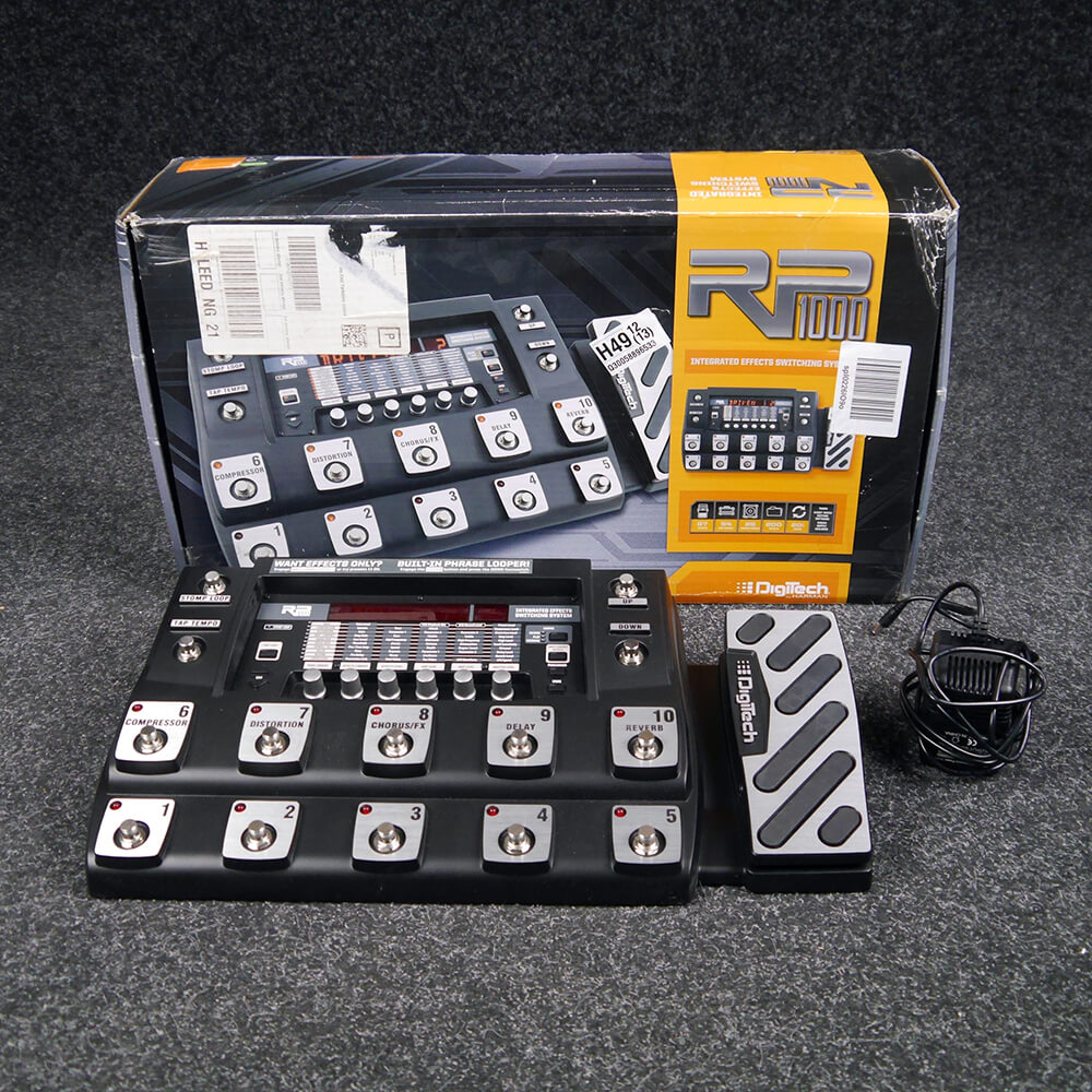 DigiTech RP1000 Multi Effects Pedal w/Box & PSU - 2nd Hand | Rich Tone ...