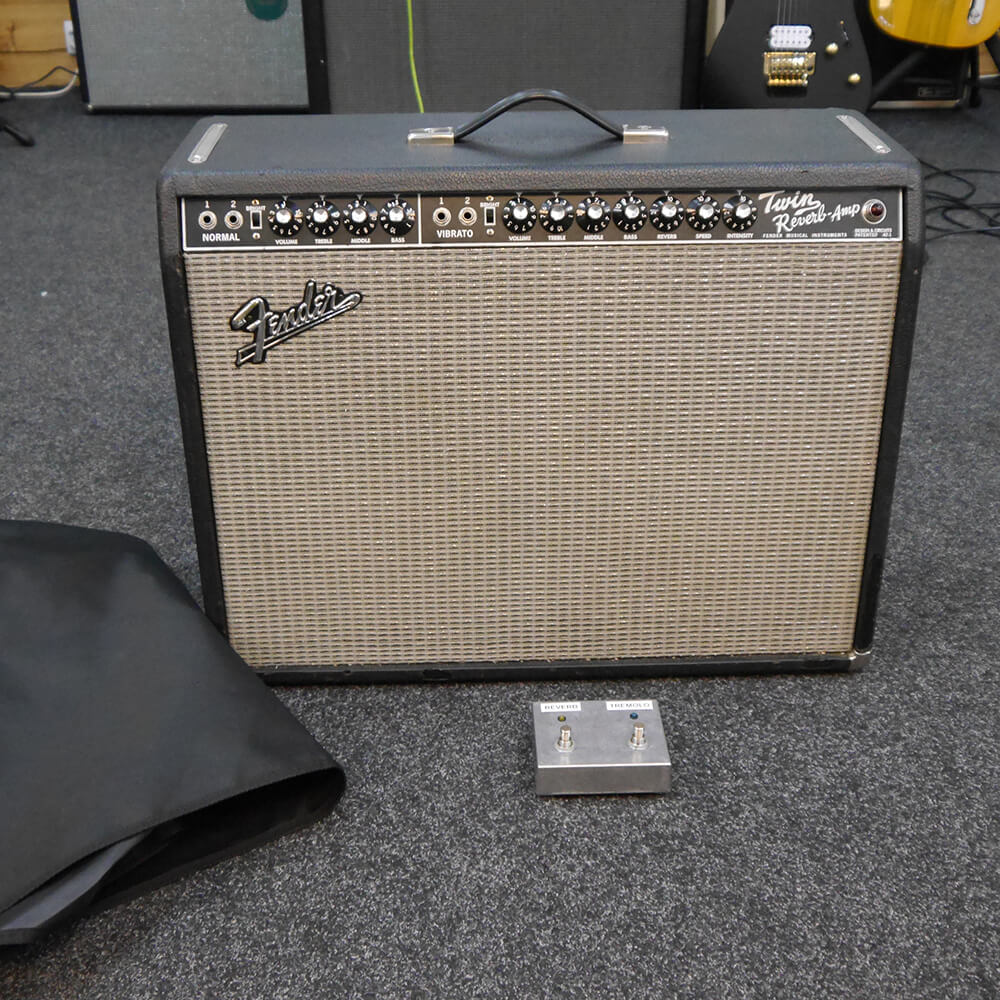 Fender 65 Twin Reverb Reissue Amp w/Cover - 2nd Hand **COLLECTION ONLY ...