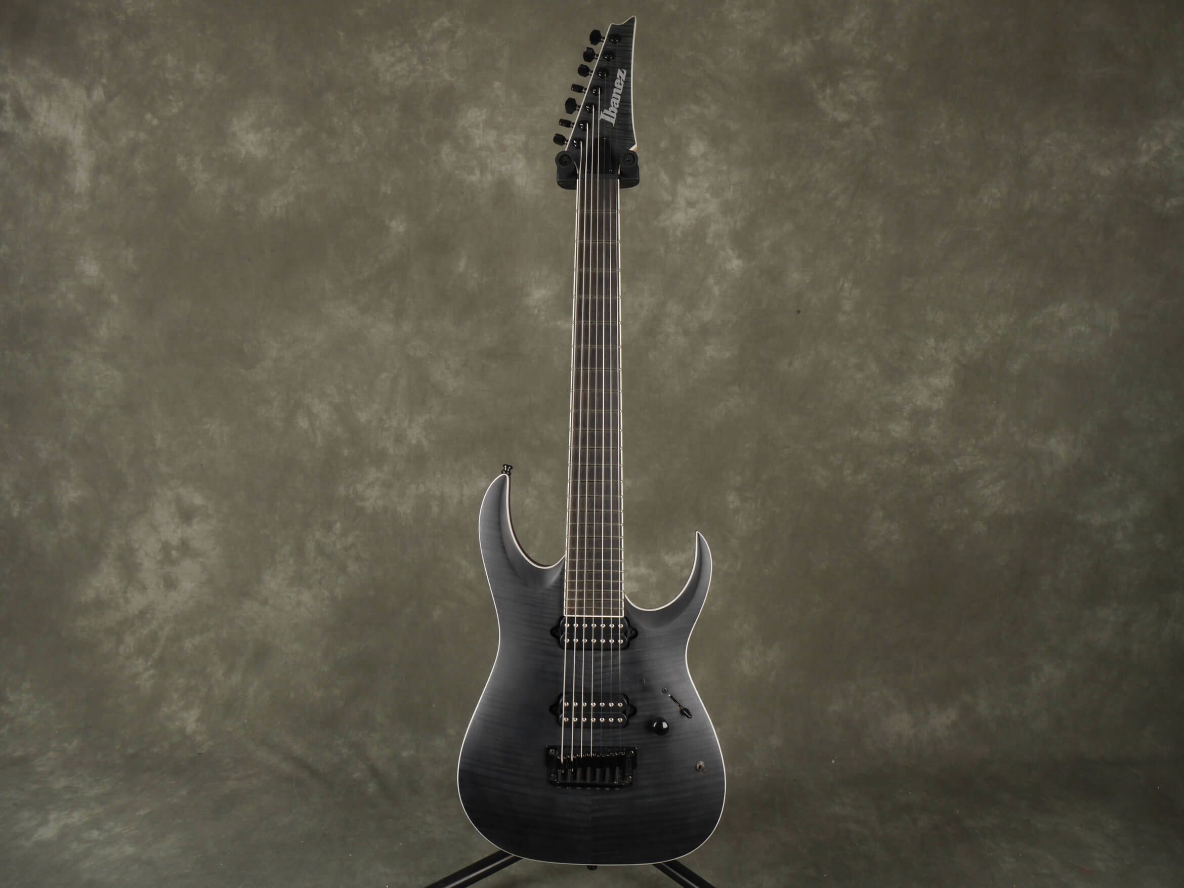 Ibanez RGA Series RGAIX7FM 7-String Electric Guitar - Trans Gray Flat ...