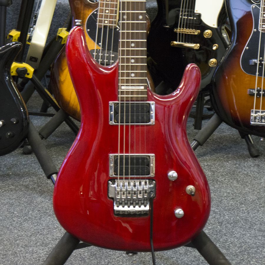 Ibanez Js Series Joe Satriani Signature Js100 Trans Red 2nd Hand Rich Tone Music 
