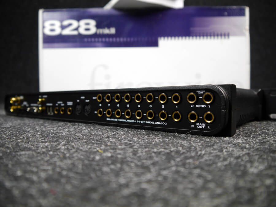 MotU 828 MkII Firewire 400 Interface w/Box - 2nd Hand | Rich Tone Music