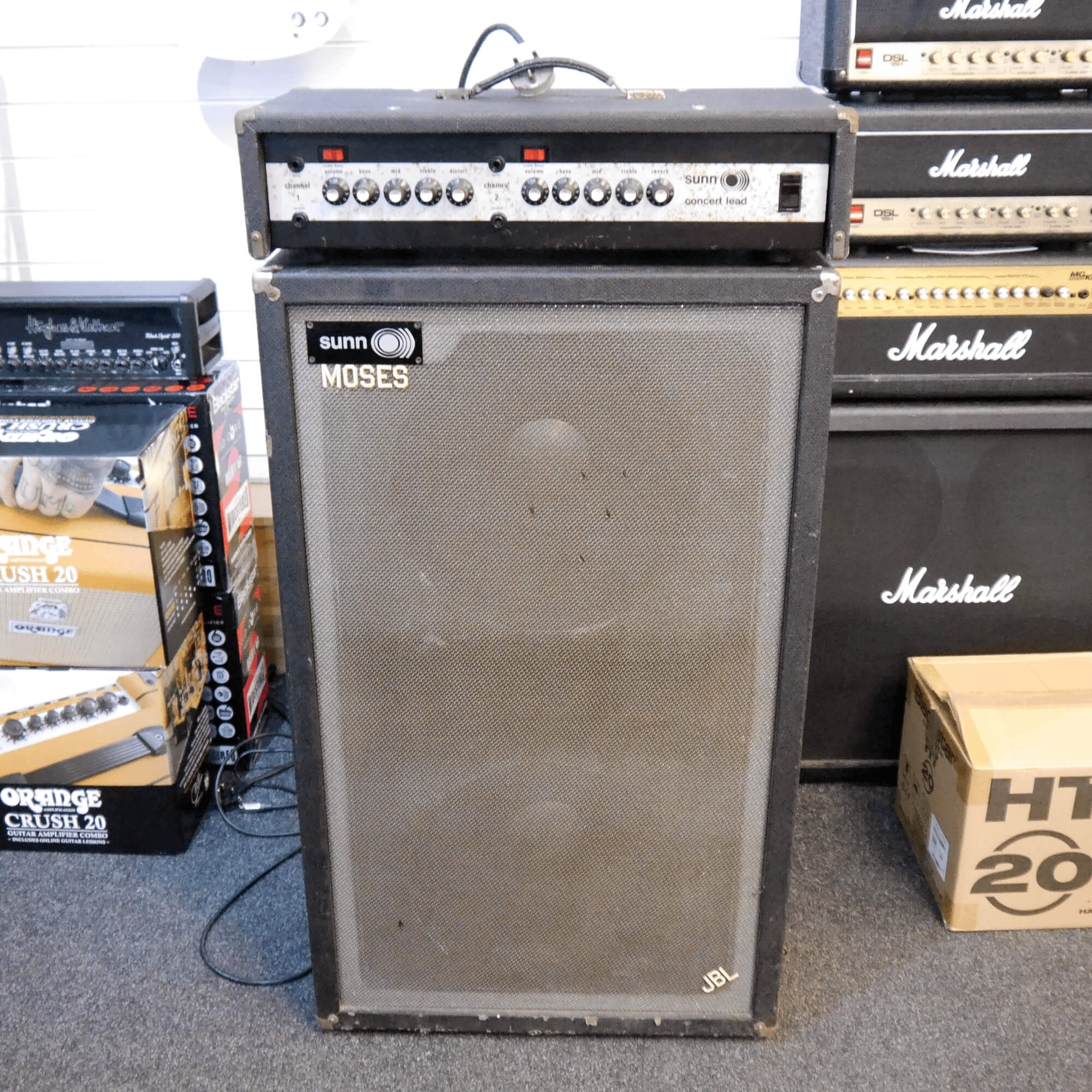 Sunn concert lead amplifier kit