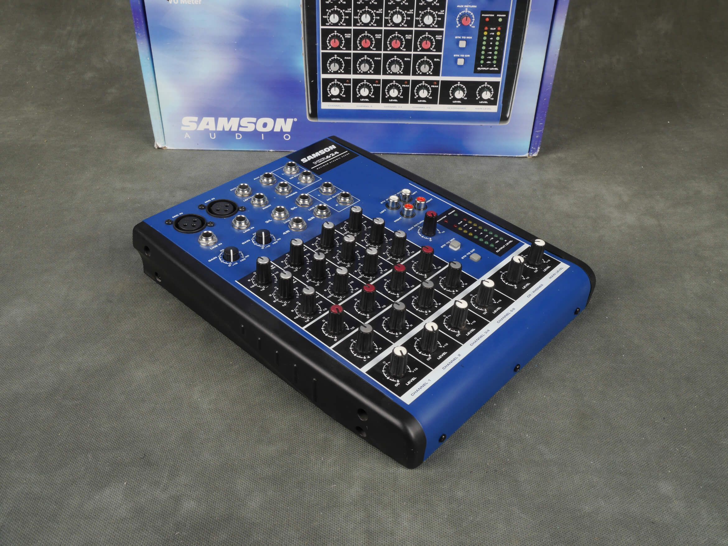 Samson MDR624 Mixer w/Box & PSU - 2nd Hand | Rich Tone Music