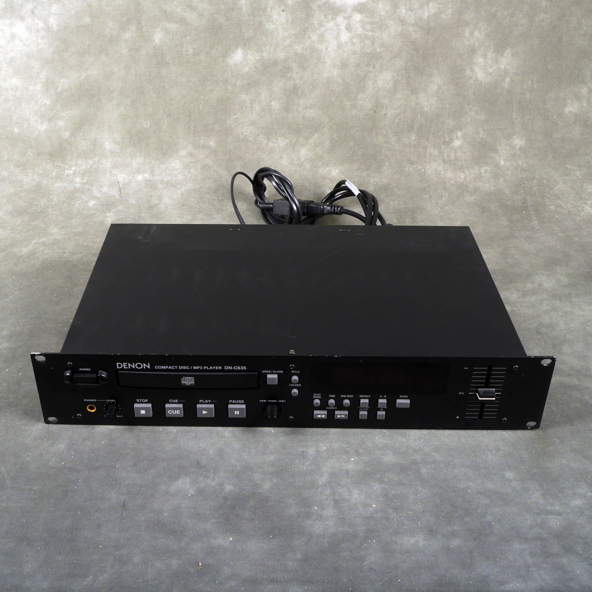 Denon DN-C635 Rack Mount CD Player - 2nd Hand | Rich Tone Music