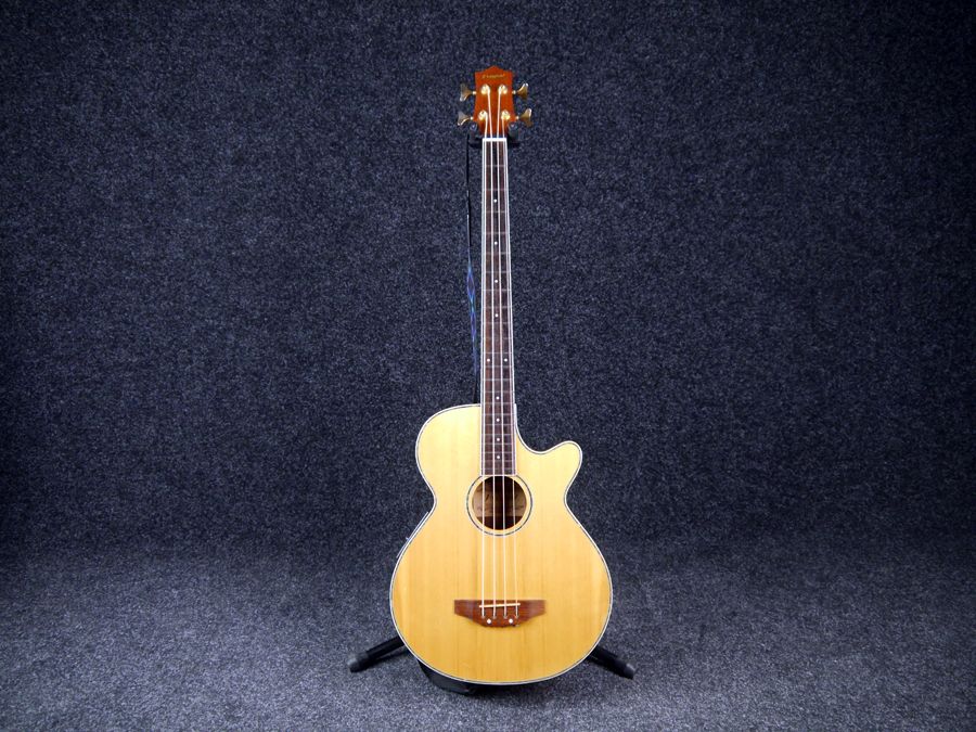 Westfield Ab858 Semi Acoustic Bass Guitar Natural 2nd Hand Rich Tone Music