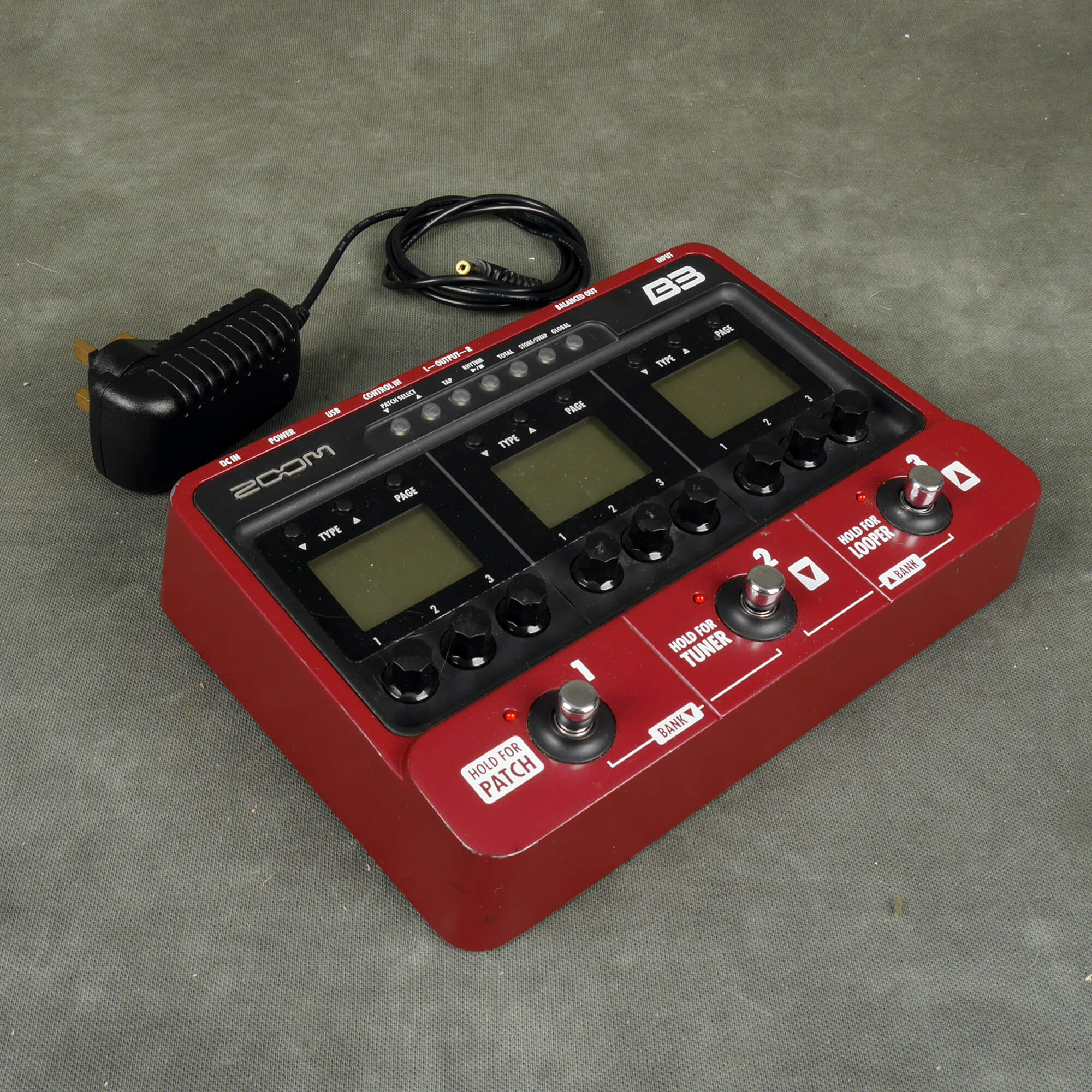 Zoom B3 Bass Multi FX Pedal - 2nd Hand | Rich Tone Music